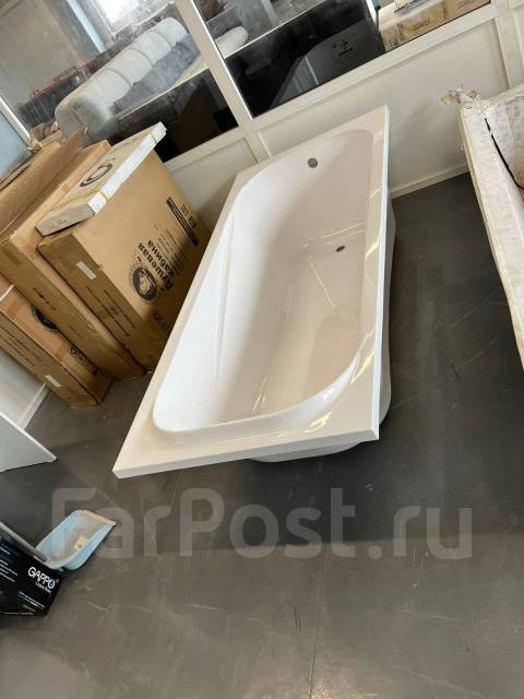 Ванна из литьевого мрамора Эстет Альфа 180*80 1800*800 180х80, под ...