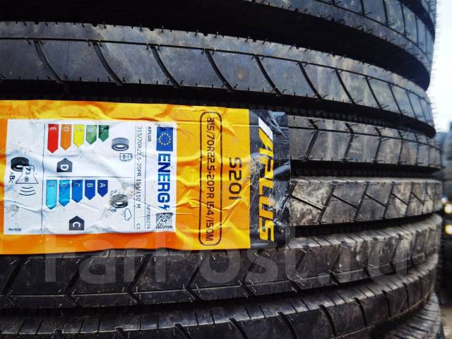 Автошина Aplus S201 315/70R22.5 20PR, 22.5", 58 шт, в наличии, 315 мм ...