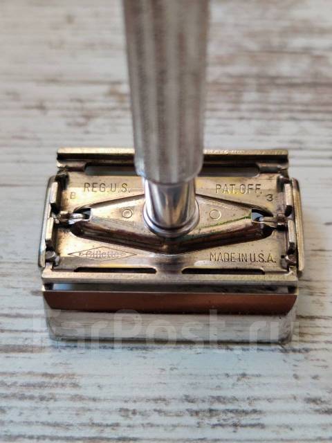 Бритва Т-образная Gillette "BlueTip" SuperSpeed 1956г, в наличии. Цена ...