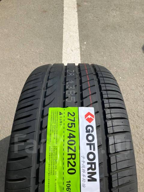 Goform GH18, 275/40 R20, 20", 4 шт, в наличии, 275 мм, 40 %, радиальный ...
