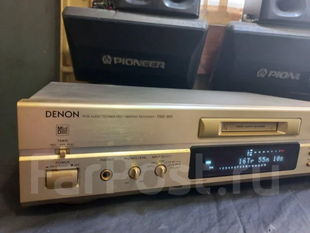 Проигрыватель MD Denon DMD-800, б/у, в наличии. Цена: 16 800₽ во ...