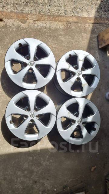 Литые диски на 15 5*100 +45. Toyota Prius, 15", 1 шт, 5x100, 4 шт, б/у ...