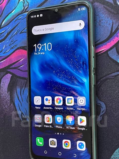 Смартфон Tecno Spark 8C 64 Gb, 64 гб, 6.60", моноблок, б/у, в наличии ...