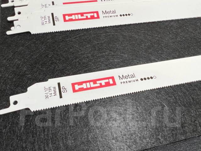 Полотна по металлу для сабельной пилы Hilti 300мм США, б/у, в наличии ...