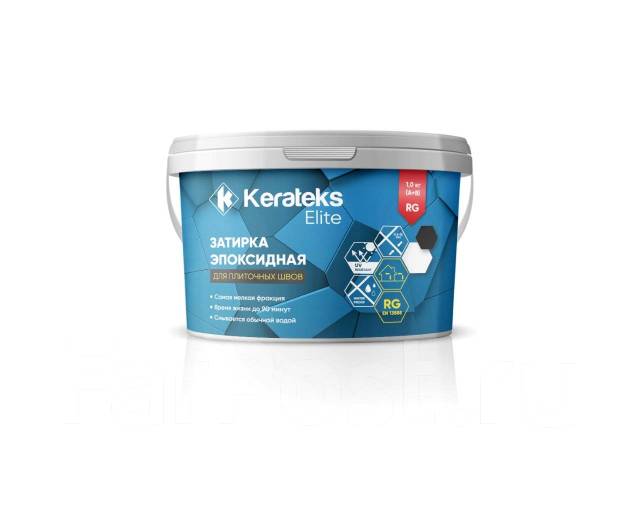 Затирка эпоксидная эластичная 1кг Kerateks Lite 57, в наличии. Цена: 1 ...