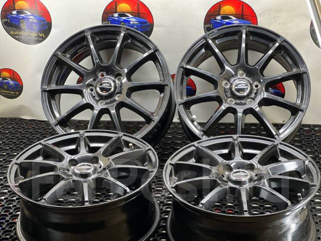 Спортивные Черный графит облегченные Диски Schneder R17 /114.3 mark x ...