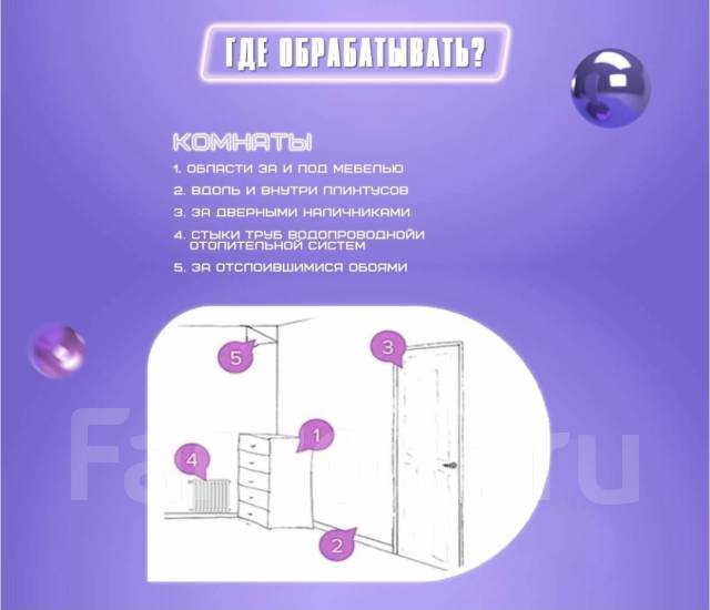 Gektor (Гектор) Средство Против Тараканов, 100г, новый, в наличии. Цена ...