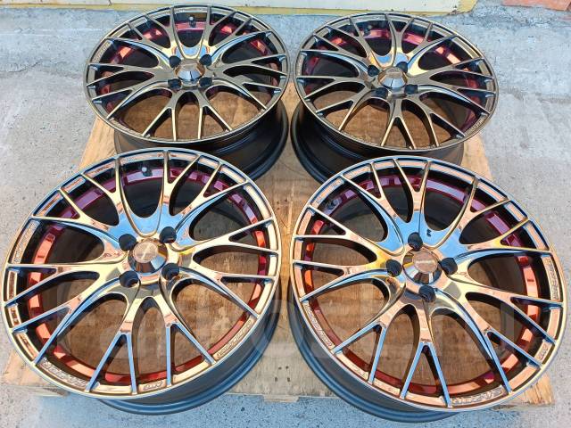 Отл. Сост! Weds Sport SA-20R Made in Japan!17"4*100, 1 шт, Ширина диска 7.0" Вылет (ET) 43 мм ...