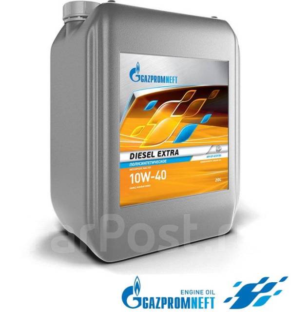 Моторное масло Gazpromneft Diesel Extra 10W-40 20л. API CF-4 ...