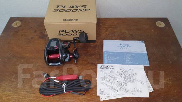 Мультипликаторная электрическая катушка Shimano Plays 3000 XP Новая ...