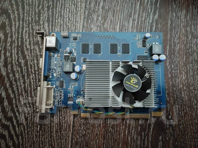 Видеокарта GeForce 9500 GT Manli 1Gb, б/у, в наличии. Цена: 800₽ во ...