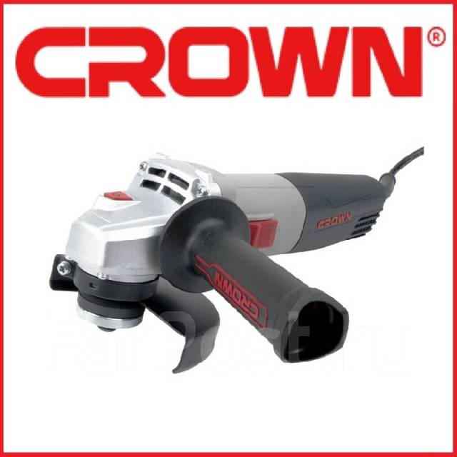 Шлифмашина угловая (УШМ) Crown CT13501 (125 мм, 650 Вт. ), новый, в ...