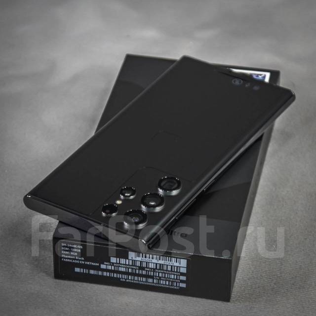 Samsung Galaxy S22 Ultra 12ГБ+256ГБ Чёрный Global! NFC! 5G! +BTнауш, 6. ...