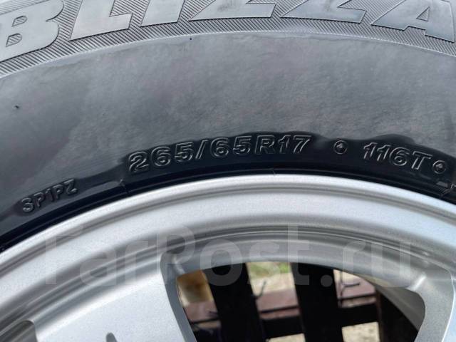 Колеса в сборе r17, 17", 1 шт, 265 мм, 65 %, радиальный, 265/65/r17 ...