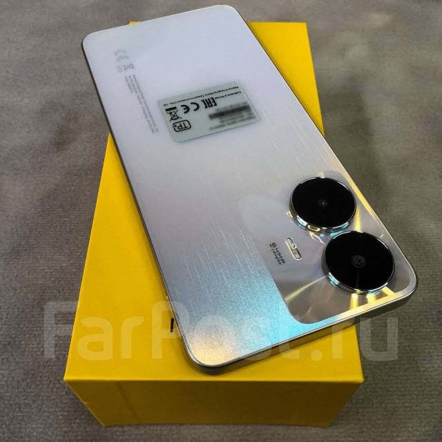 Realme C55 8ГБ+256ГБ Pearl! Ростест! NFC! +BTнаушники, 6.72", моноблок ...