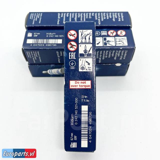 Свечи зажигания Bosch для Mercedes C-class (W204, W203), E-class (W211 ...