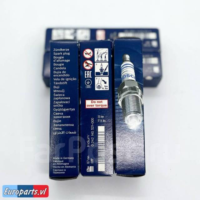 Свечи зажигания Bosch для Mercedes C-class (W204, W203), E-class (W211 ...