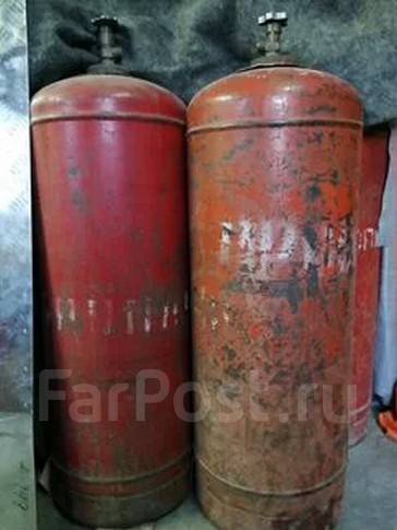 Баллоны пропан 50л, б/у, в наличии. Цена: 1 500₽ во Владивостоке