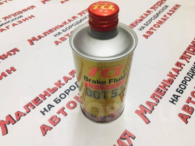 Тормозная жидкость TCL DOT 5.1 355ml, в наличии. Цена: 750₽ во Владивостоке