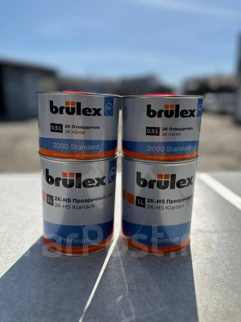 Акриловый лак Brulex Premium 2K-HS Clear 1л, в наличии. Цена: 2 100₽ в ...