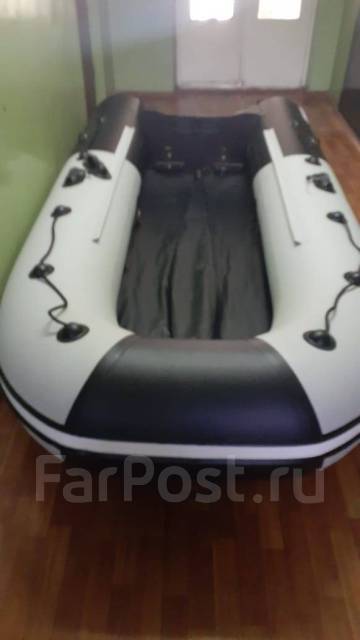 Лодка с мотором Ривьера-320, подвесной, бензин, 2020 год, надувной (пвх ...
