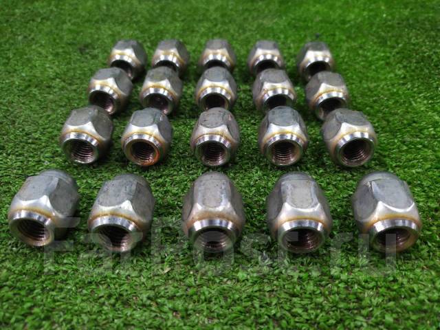 Гайки колесные комплектом Toyota Wish 2008 9094201021 ZNE10 1ZZ-FE, б/у ...