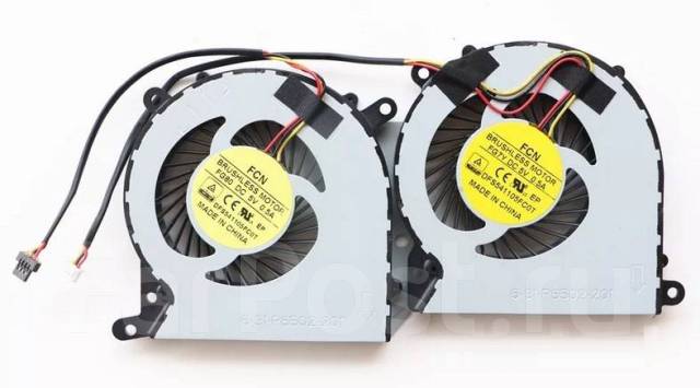 Кулер для ноутбука DNS/DEXP/Clevo P650 P670 P670SG P650SE P650SA P650S ...