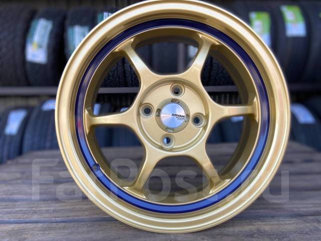 Спортивные литые диски Advan R15, 4*100, 6.5J, ET38, 15", 1 шт, 4x100 ...