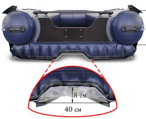 Лодка ПВХ Флагман DK 380 JET НДНД, 2024 год, 3,80 м. 30,00 л.с. надувной (пвх), новый, в наличии ...