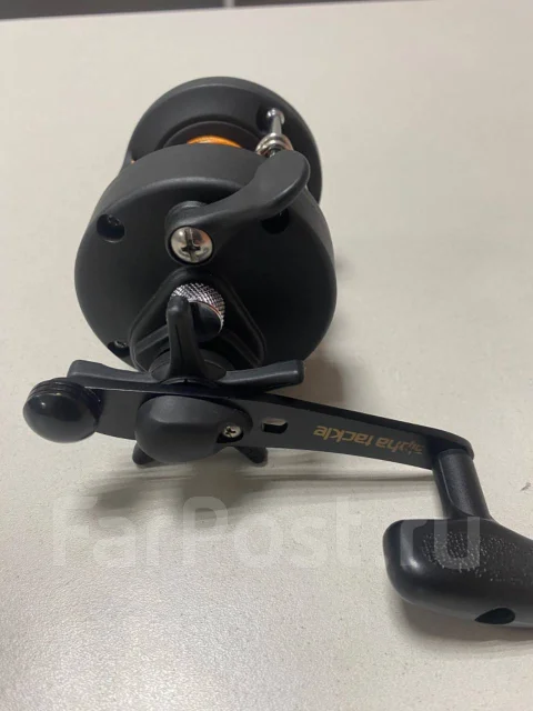 Катушка мультипликаторная Alpha tackle pro fighter 150 (трещетка), б/у ...