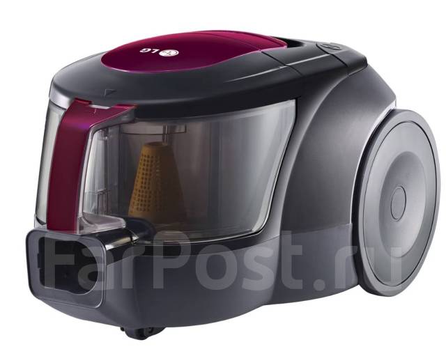 Пылесос LG VC23201NNTP без мешка для сбора пыли компактный и мощный, б ...