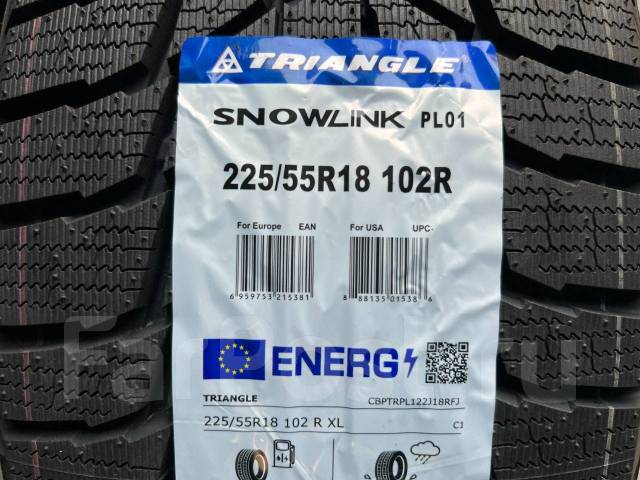 Triangle PL01, 225/55 R18, 18", 1 шт, 225 мм, 55 %, радиальный, зимние, без шипов. Цена: 24 000 ...