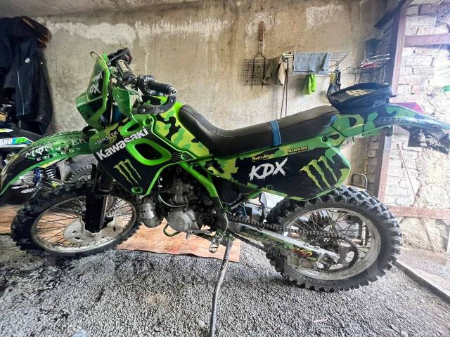 Kawasaki KDX 250, 1995, 250 куб. см. 2х тактный, с пробегом, исправен, 1 км, бензин, эндуро ...