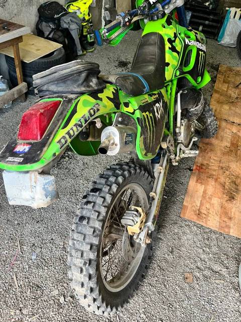 Kawasaki KDX 250, 1995, 250 куб. см. 2х тактный, с пробегом, исправен, 1 км, бензин, эндуро ...