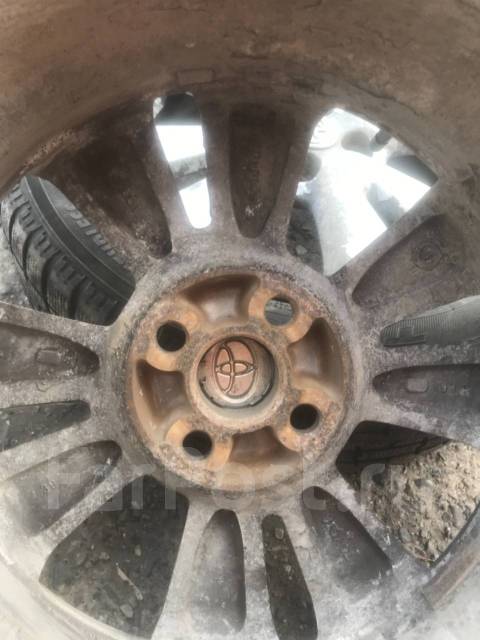 Диски r16 4:100 Toyota + шины r16 195 60, 16", 4 шт, 195 мм, 60 % ...