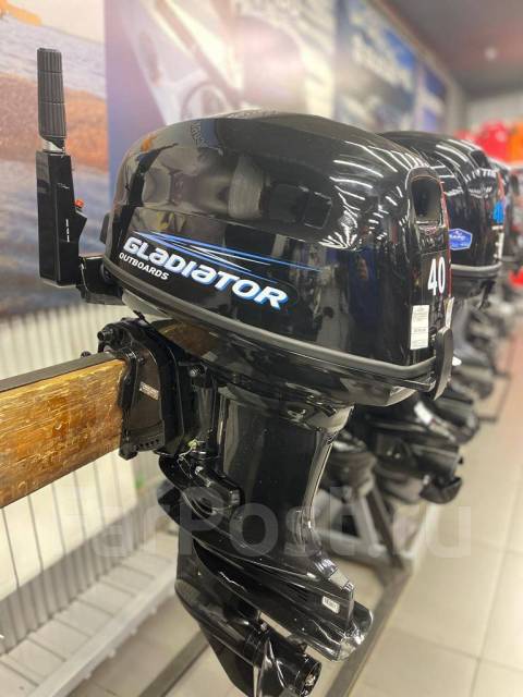 Мотор лодочный Gladiator G40 FHS, 40,00 л.с. S (381 мм), 2022 год ...