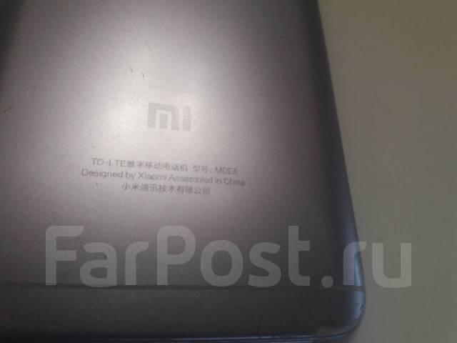 Смартфон Xiaomi MDE6, моноблок, б/у, в наличии. Цена: 200₽ во Владивостоке
