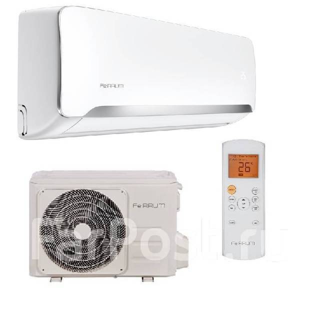 Недорогой кондиционер Ferrum FIS12F2 на 35 м2, завод Midea, Toshiba ...