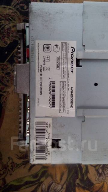 Магнитола Pioneer 2din, б/у, в наличии. Цена: 6 000₽ в Новосибирске