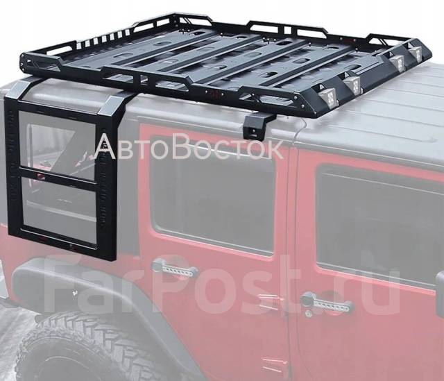 Багажник алюминиевый + 2 лестницы JEEP Wrangler JK 07-17, новый, в ...