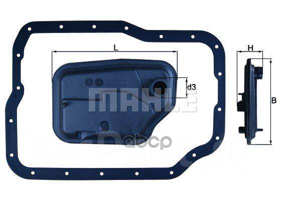 Фильтр Акпп Mahle Hx149d Mahle/Knecht Mahle/Knecht HX149D купить во ...