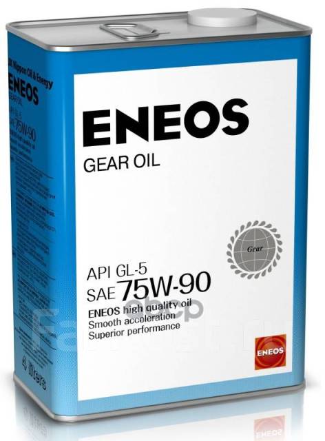 Синт. Трансм. Масло) Eneos арт. OIL1370 75W-90 Gear Gl-5 4Л ...
