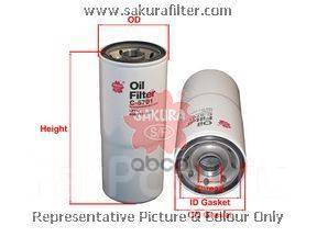 Фильтр Масляный Peterbilt, Frl Sakura арт. C5701 купить во Владивостоке ...