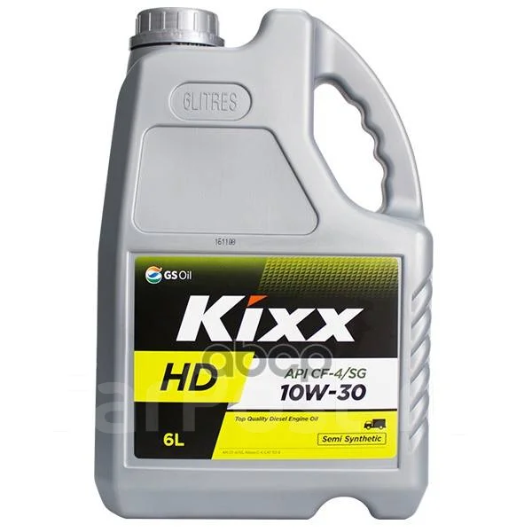 Масло Моторное Kixx Hd Cf-4 10W-30(E) Cf-4/Sg 6L Kixx ...