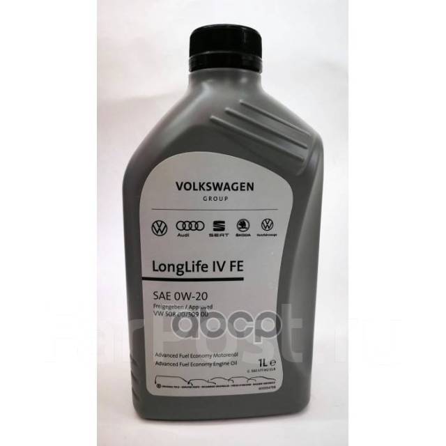 Масло Моторное Синтетическое Vag Longlife Iv Fe 0W-20 1Л Gs60577m2 VAG ...