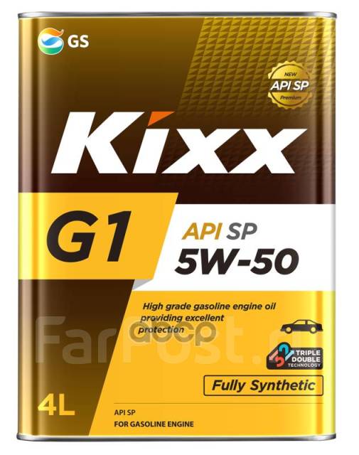 Масло Моторное Kixx G1 Sp 5w-50 /4л Синт. Kixx, синтетическое, 4,00 л ...