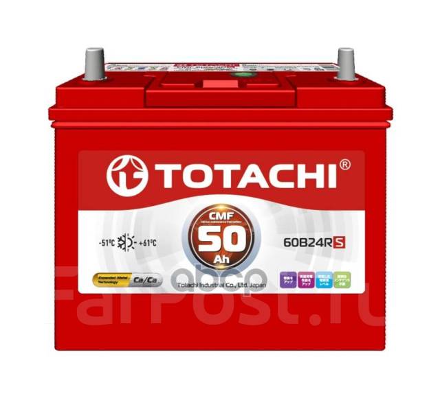 Аккумуляторная Батарея Totachi Kor Cmf 50 А/Ч 60B24 R Totachi арт ...