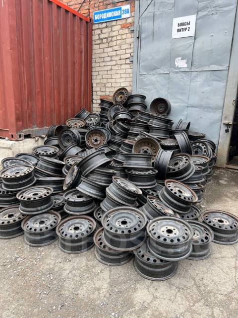 Диски штампованные/штамповка R 15 5/114.3, Topy, 15", 5 шт, 5x114.3, 55 ...