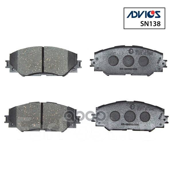 Дисковые Тормозные Колодки Advics Advics арт. SN138 купить во ...