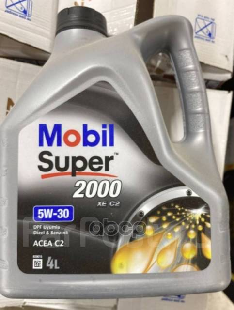 Масло Моторное Mobil Super 2000 Xe C2 5W-30 Gsp 4L Mobil арт. 156168 ...